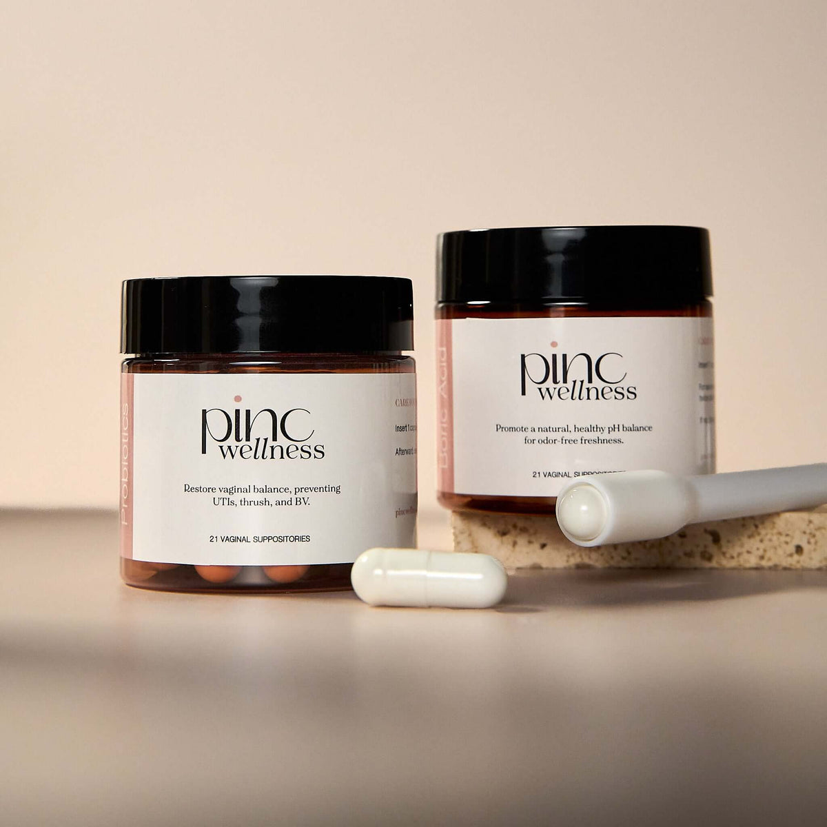 Thrush and BV Bundle + Free Applicator - Bundles | Pinc Wellness